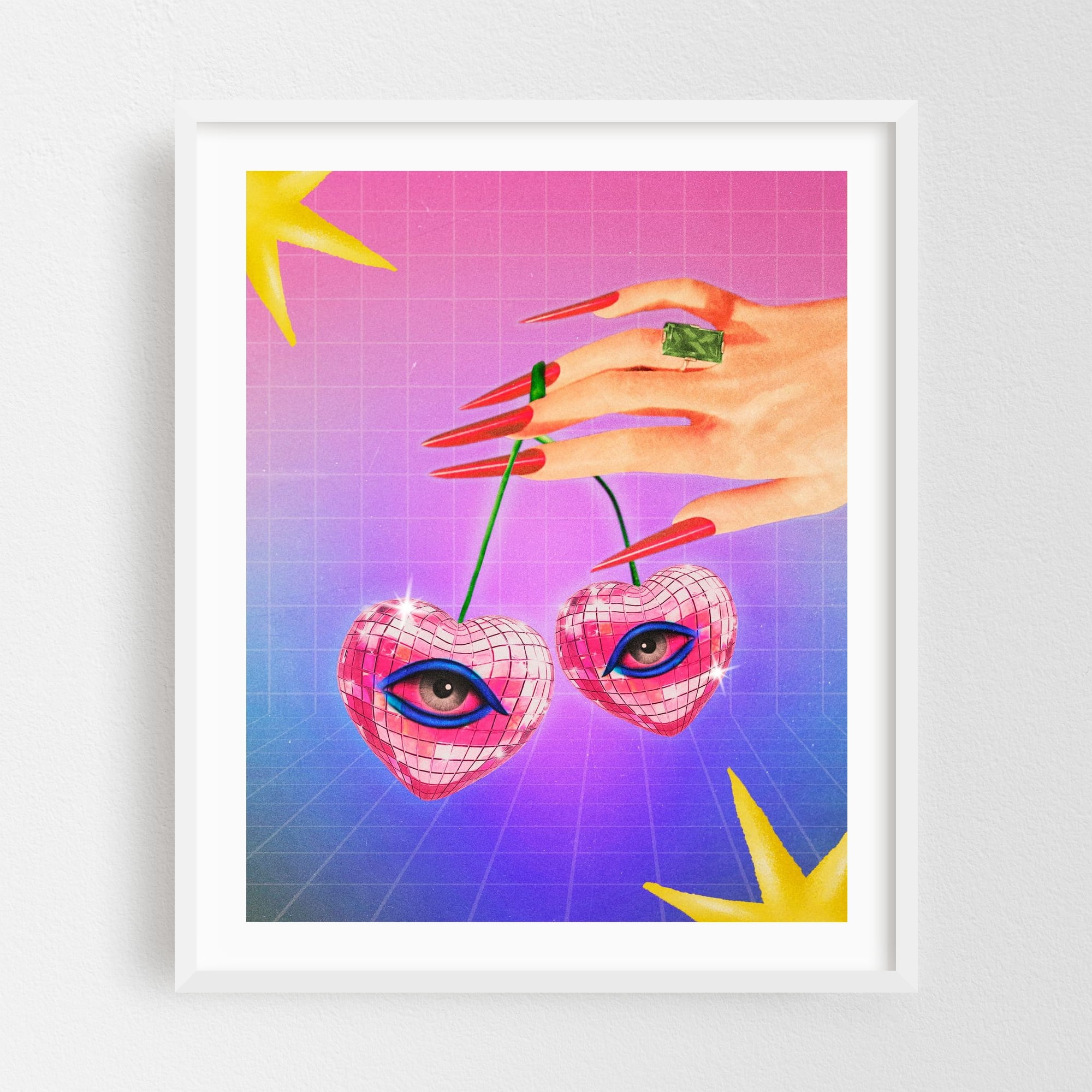 Cherry Pie - Digital Art Surrealism Psychedelic Pop Art Modern Art ...