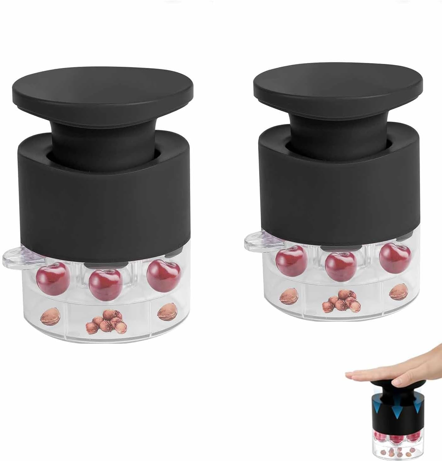 Cherry Pitter, 2025 New 7-Hole Cherry Pitter Tool, Quick Release ...