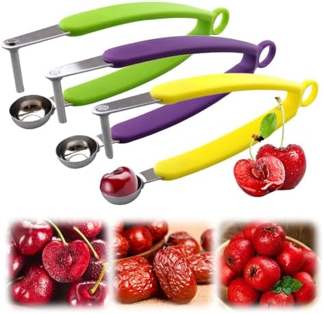 Cherry Pitter Cherry Pitter Tool,2024 Upgraded Cherry Core Pit Remover ...