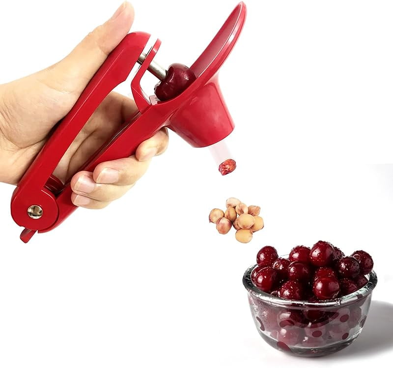 Cherry Pitter, Stainless Steel Olive and Cherries Pitters Corer Tool ...