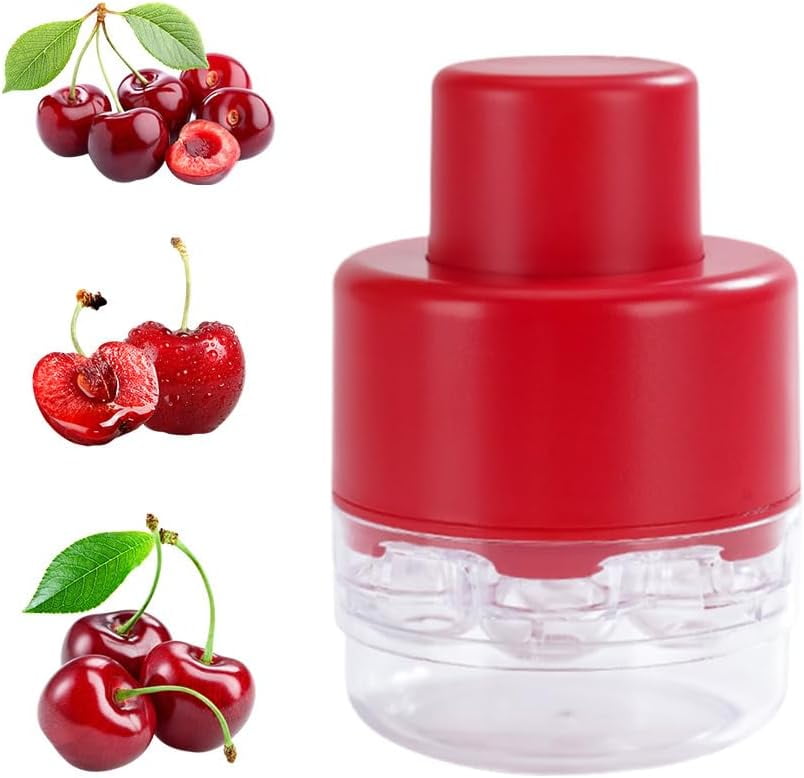 Cherry Pitter Tool, 2024 New Portable 7 Holes Cherry Pitter Tool Pit ...