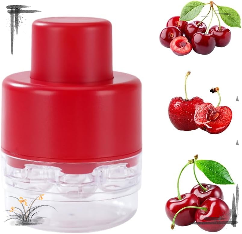 Cherry Pitter Tool, 2025 Upgraded 7 Holes Cherry Core Pitting Tool ...