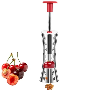 Cherry Pitter, Stainless Steel Cherry Seed Remover Tool, Cherries Corer ...