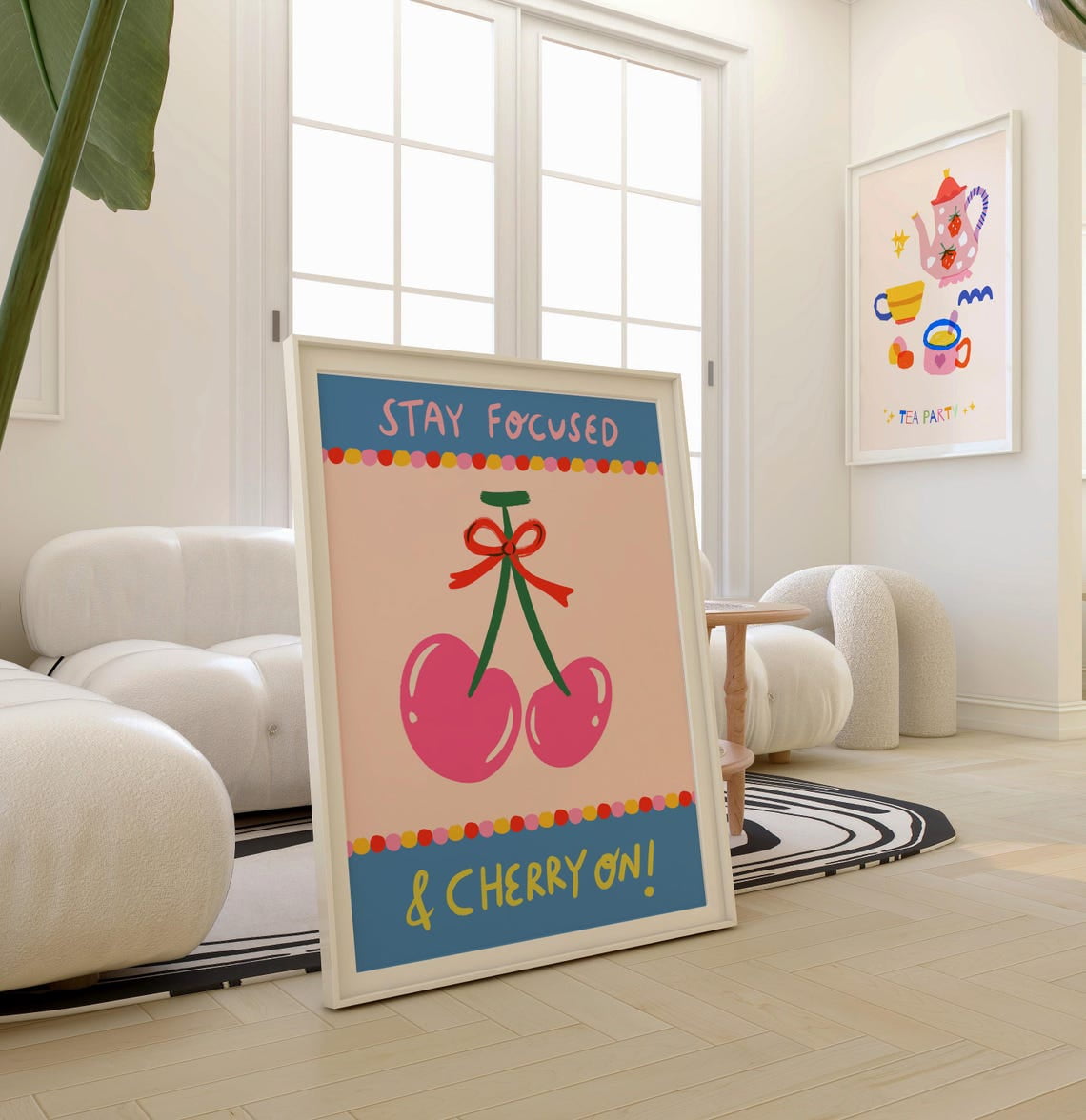 Cherry On Quotes Poster, Coquette Quotes Wall Art, Motivational Quotes ...