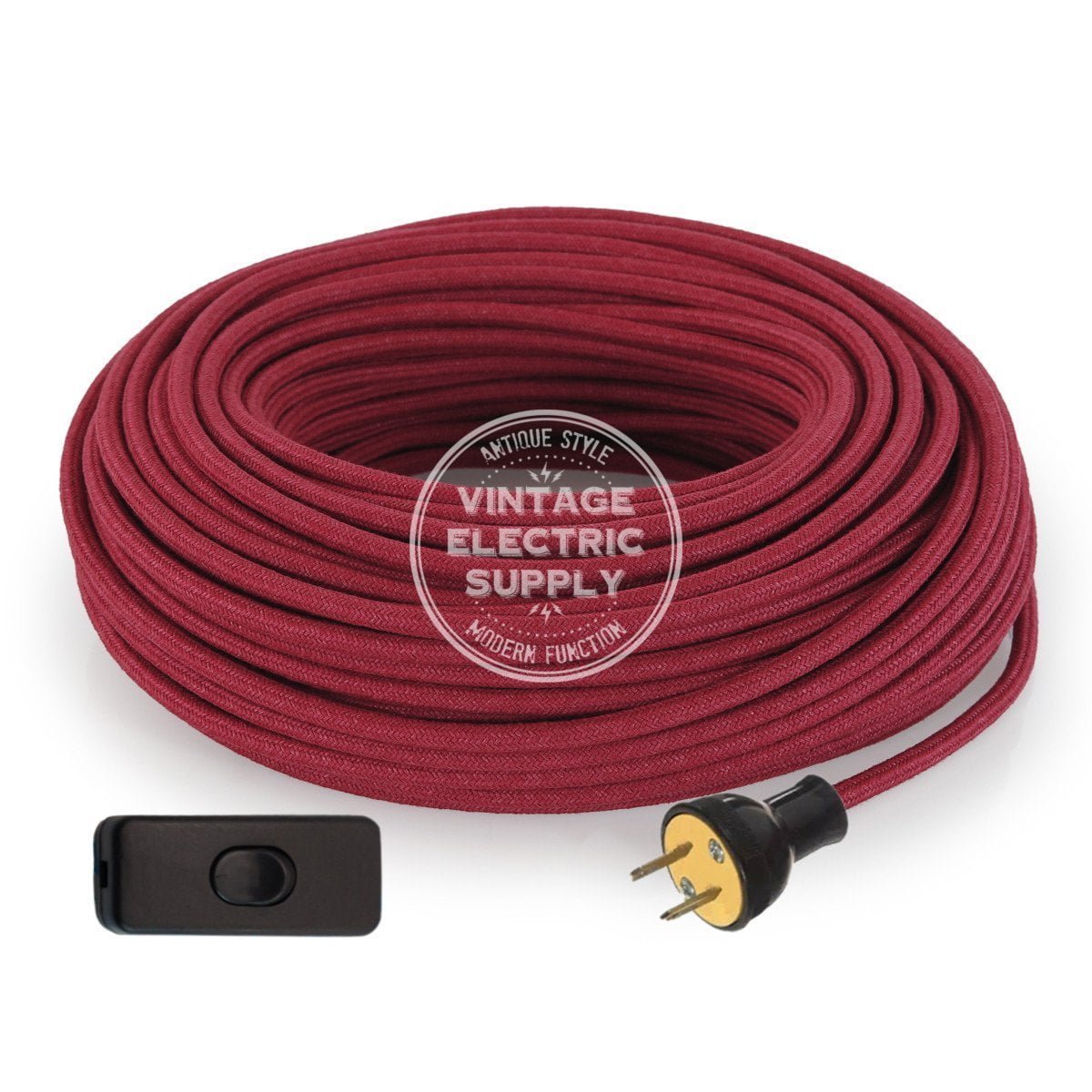 Cherry Raw Yarn Re-Wire Kit with Switch - Walmart.com