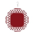 Cherry Red Square Wind Spinner for Garden Yard 8In, Graphic Retro Red ...