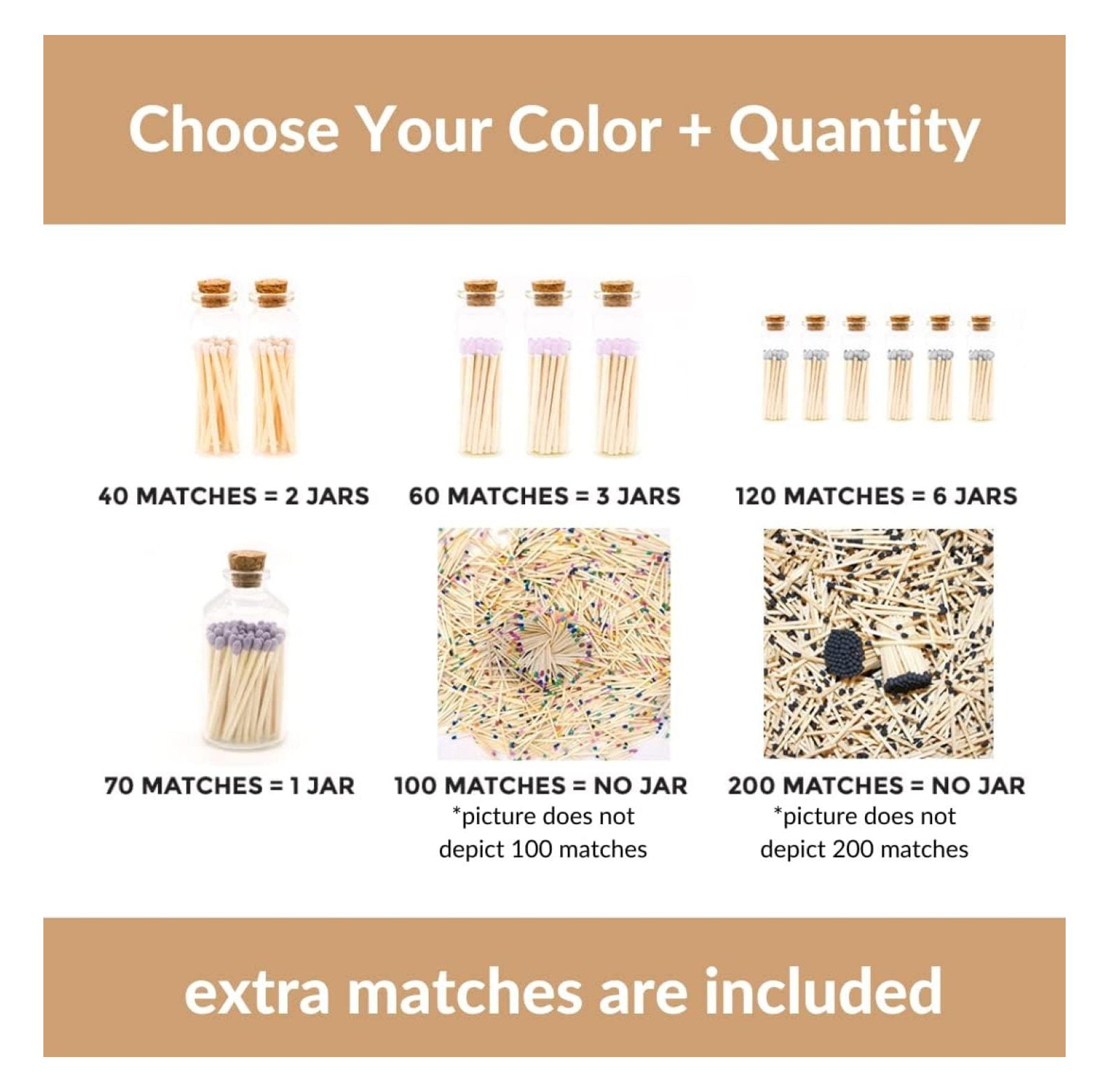 Cherry Red Tip Decorative Matches | 300+ Small Premium Wooden Safety ...