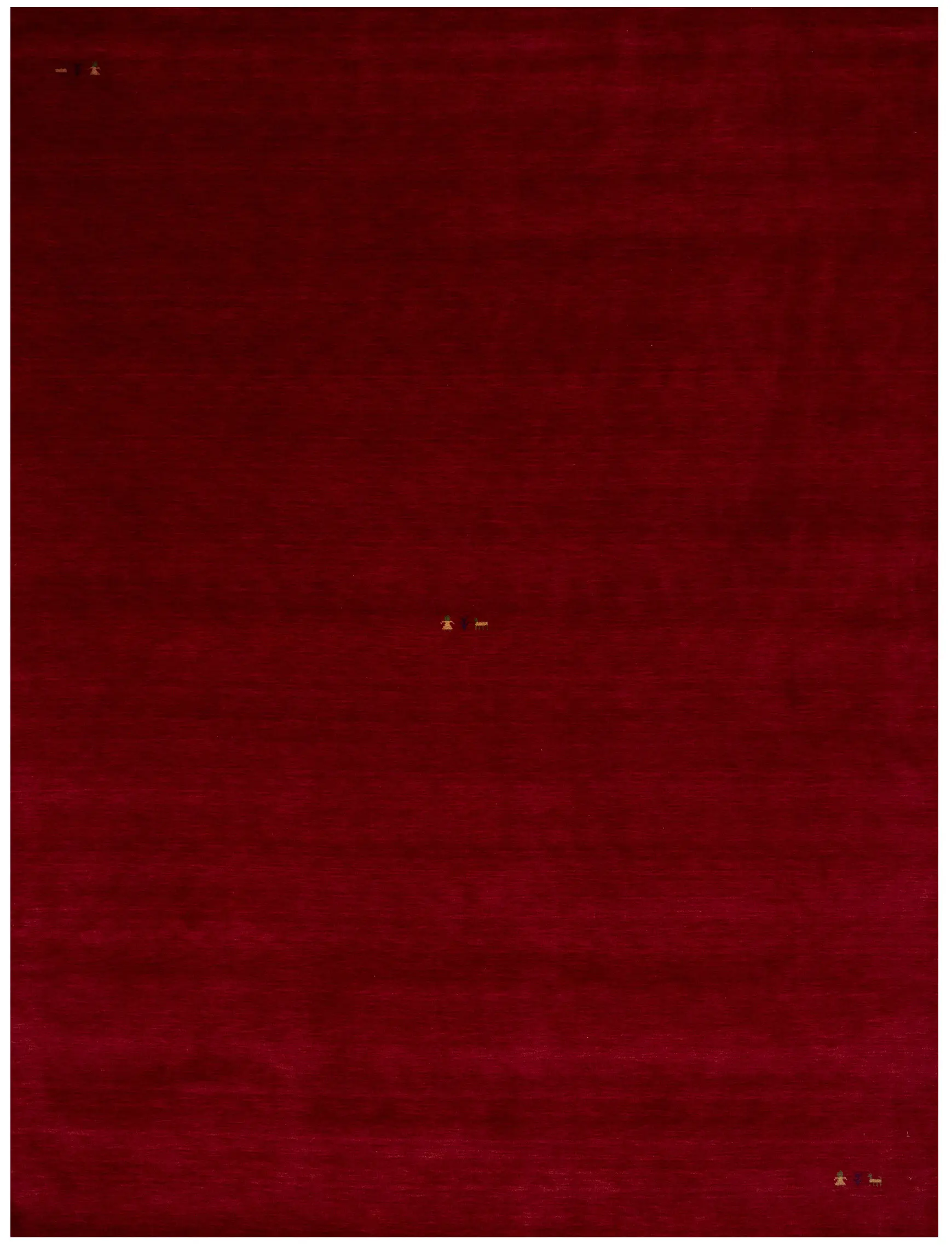 Magic Rugs Cherry-Red Tribal Gabbeh Modern Rug, 8' x 10' - Walmart.com