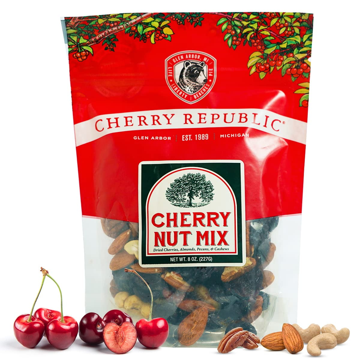 Cherry Republic Cherry Nut ESF27 Mix - Nutrition-rich Trail Mix ...