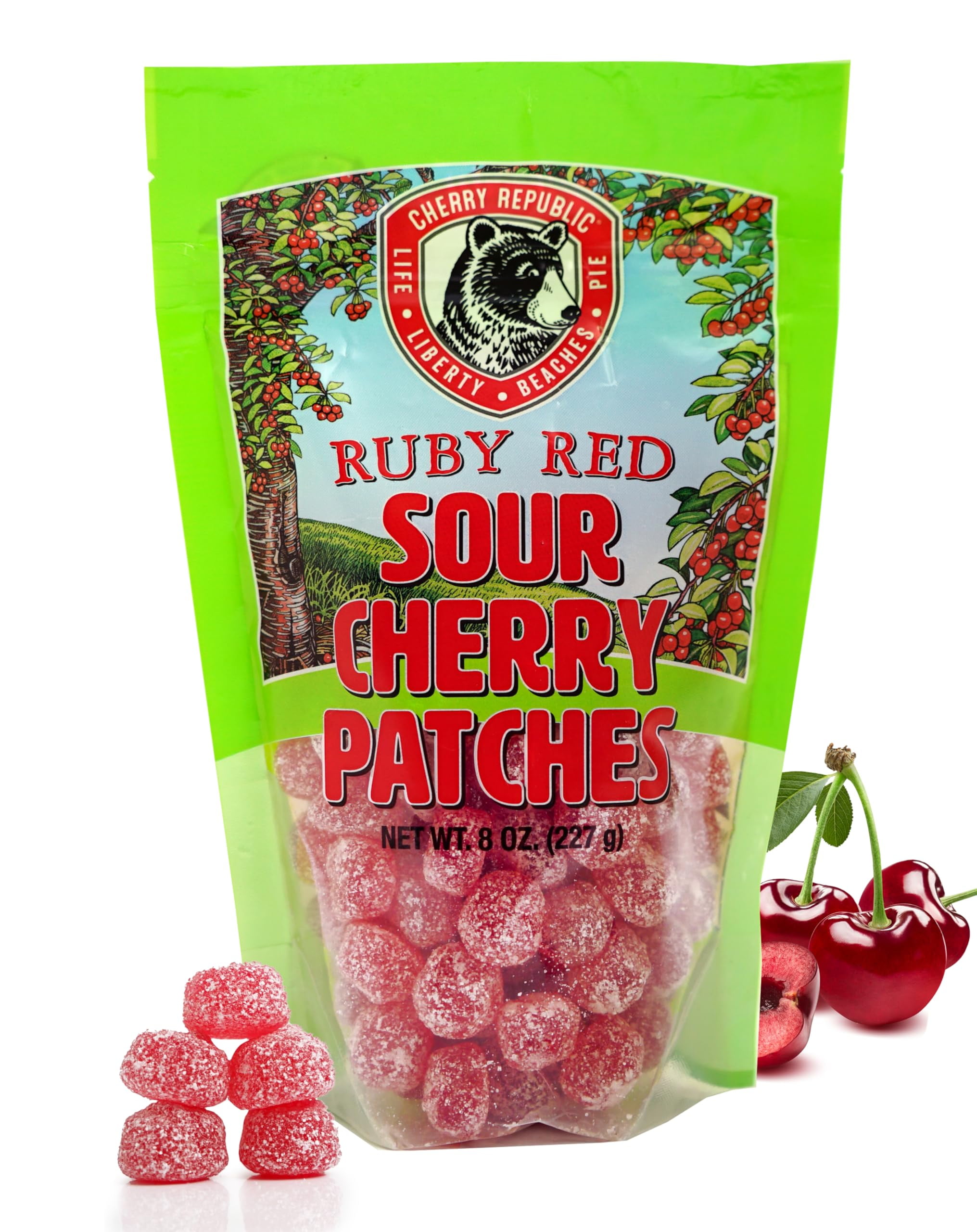 Cherry Republic Ruby Red YYF14 Sour Cherry Patches - Bold Sweet & Sour ...
