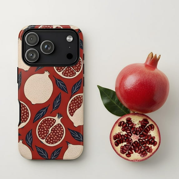 Cherry Retro Fruit Phone Case Summer Cute Pattern Preppy iPhone 17 16 ...