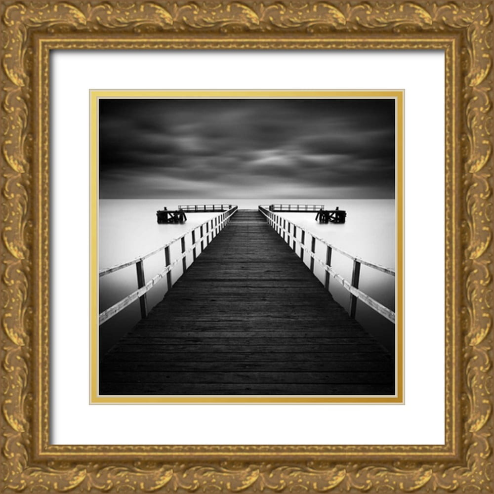 Cherry, Rob 15x15 Gold Ornate Wood Framed with Double Matting Museum ...