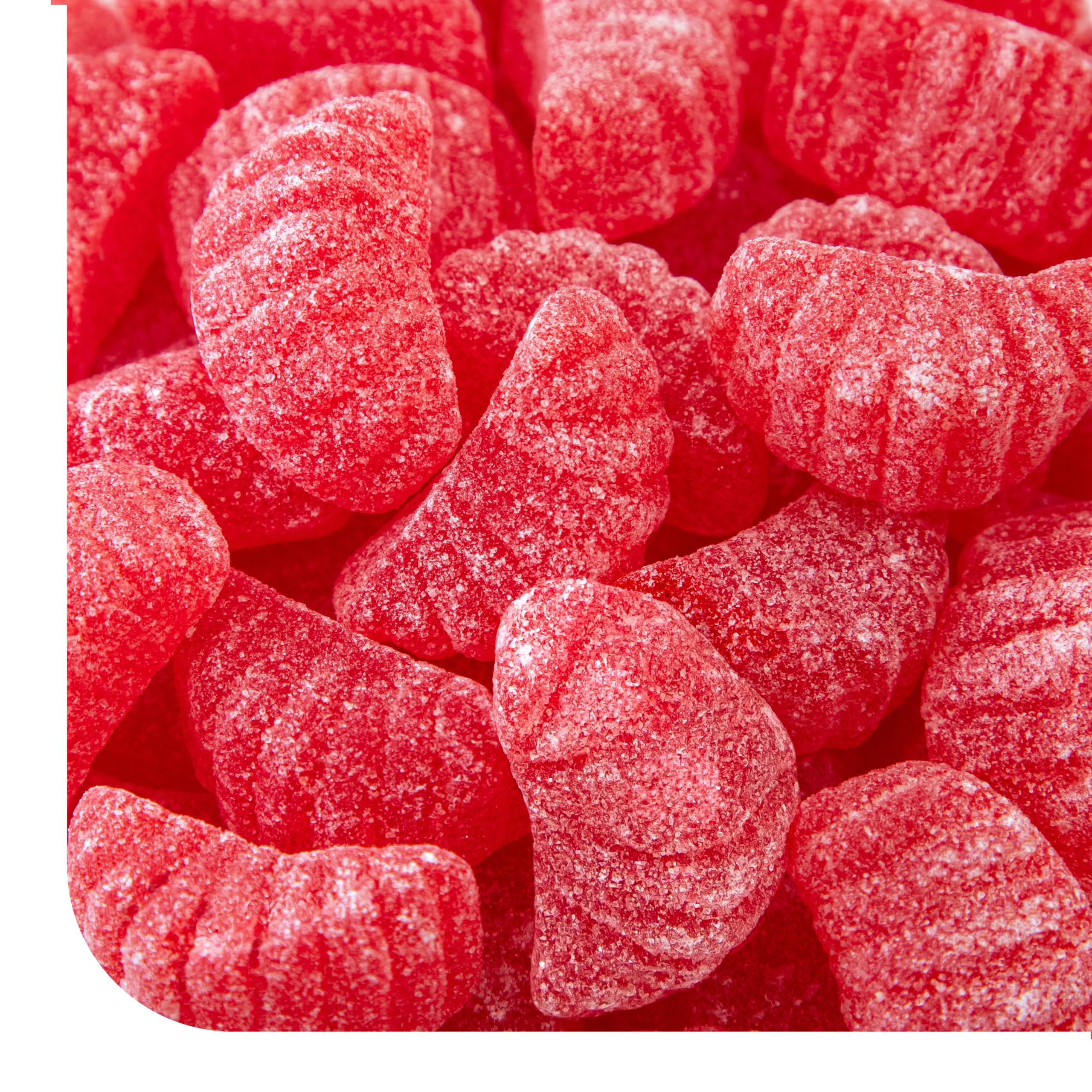 Cherry Slices Jelly Candy BCF26 - 2 Pound Bulk Pack - Valentines Candy ...