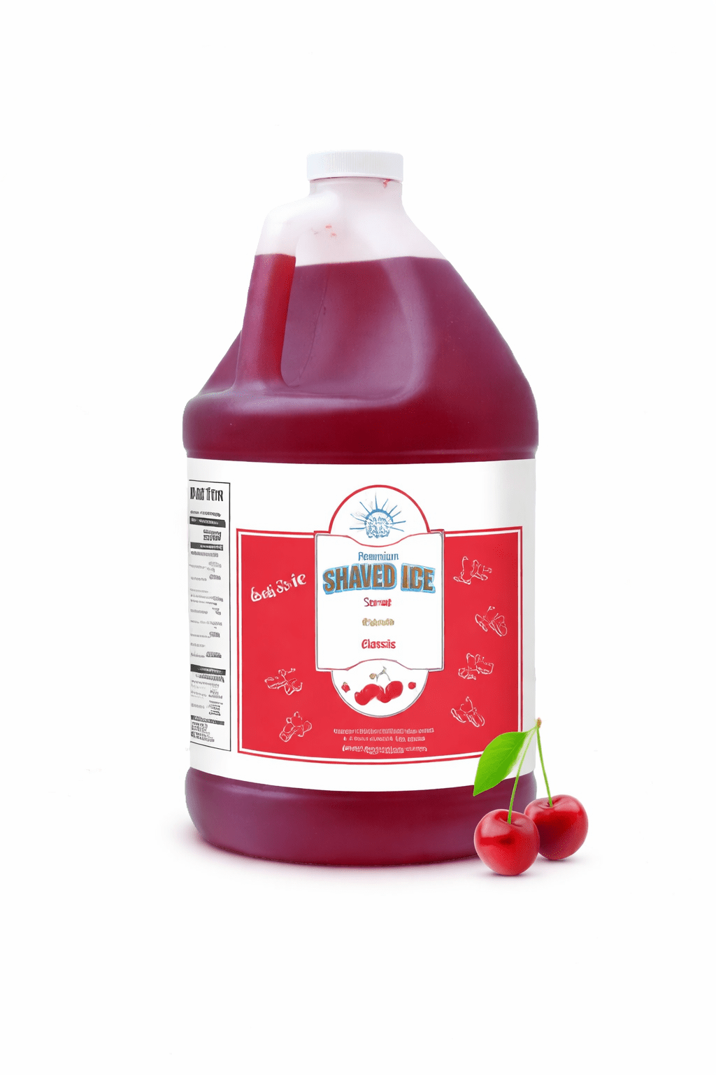 Under the Sun Products, Snow Cone Syrup, 1 Gallon, Cherry Flavor ...