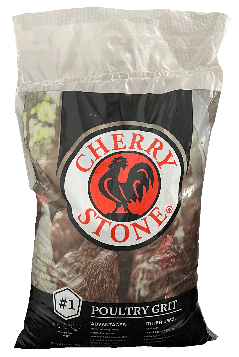 Cherry Stone Poultry Grit - #1 (25 Pound Bag) - Walmart.com