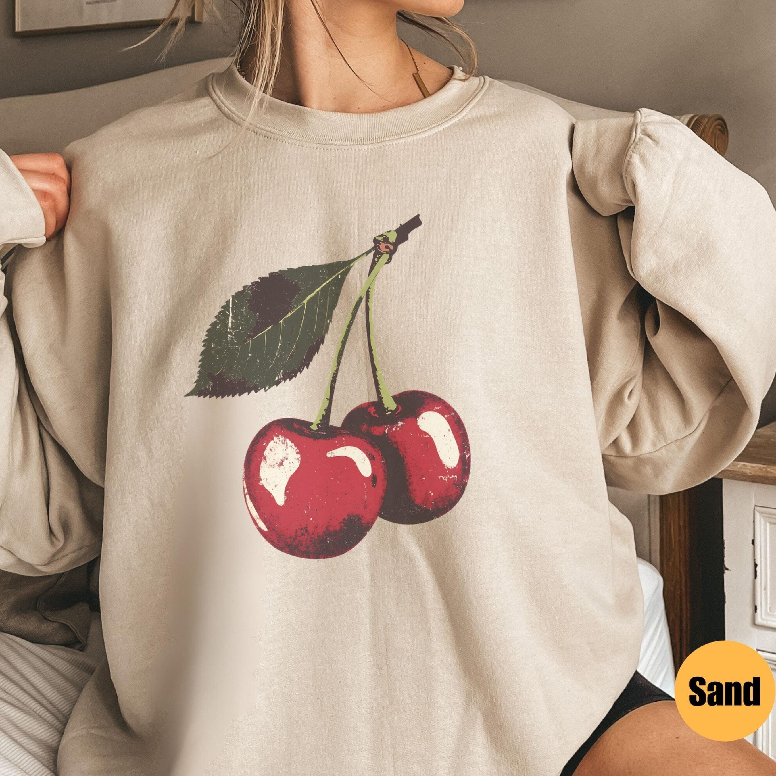 Cherry T-Shirt, Cherry T-Shirt, Fruit shirt, Summer Tee, Food lover ...