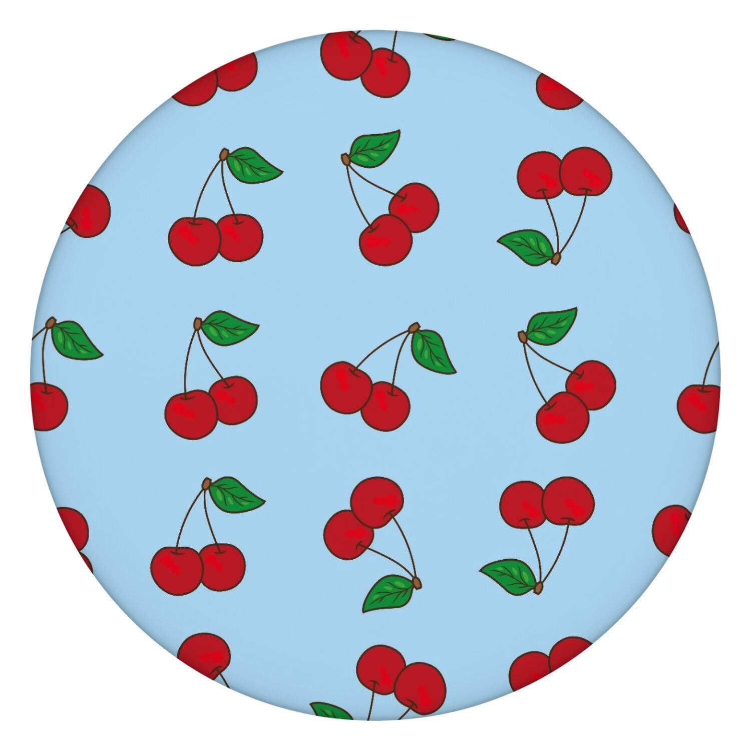 Cherry Tablecloth Red Fruit Print Cute Sweet Pattern for Cherry Lovers ...