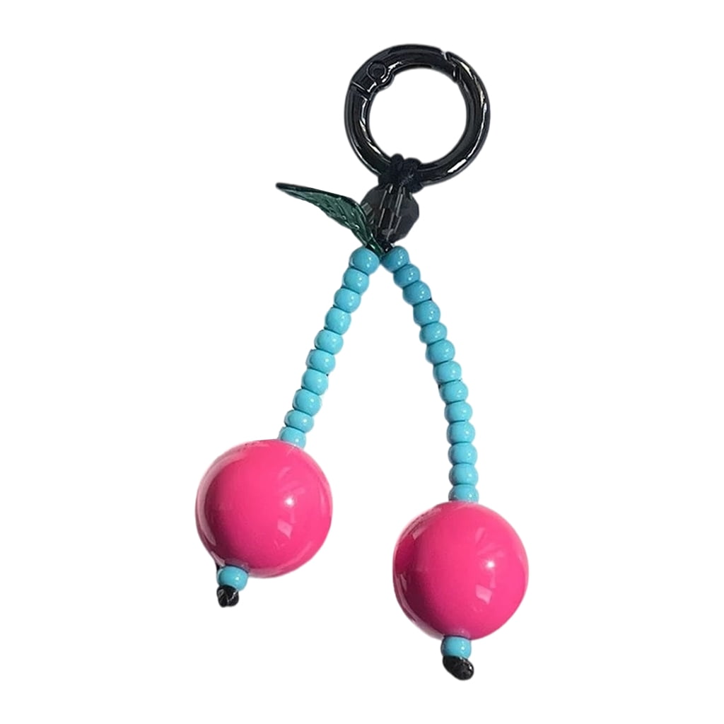 Cherry Themed Multicolor Bead Adornment Offer Stylish Upgrades for Bags ...