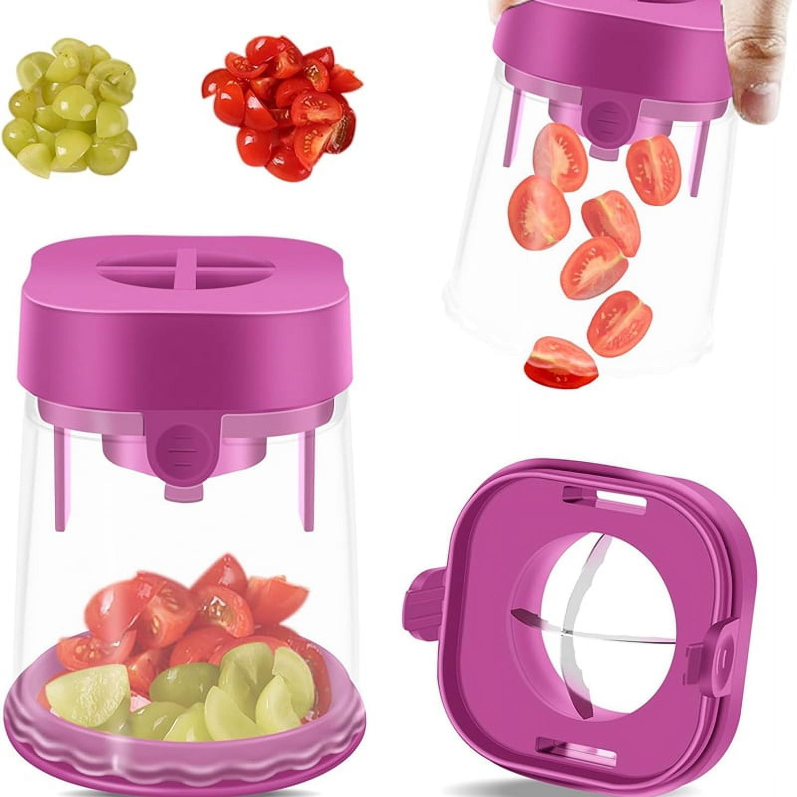 Cherry Tomato Fruit Cutter Strawberry Fruit Dicer Cherry Tomato and ...