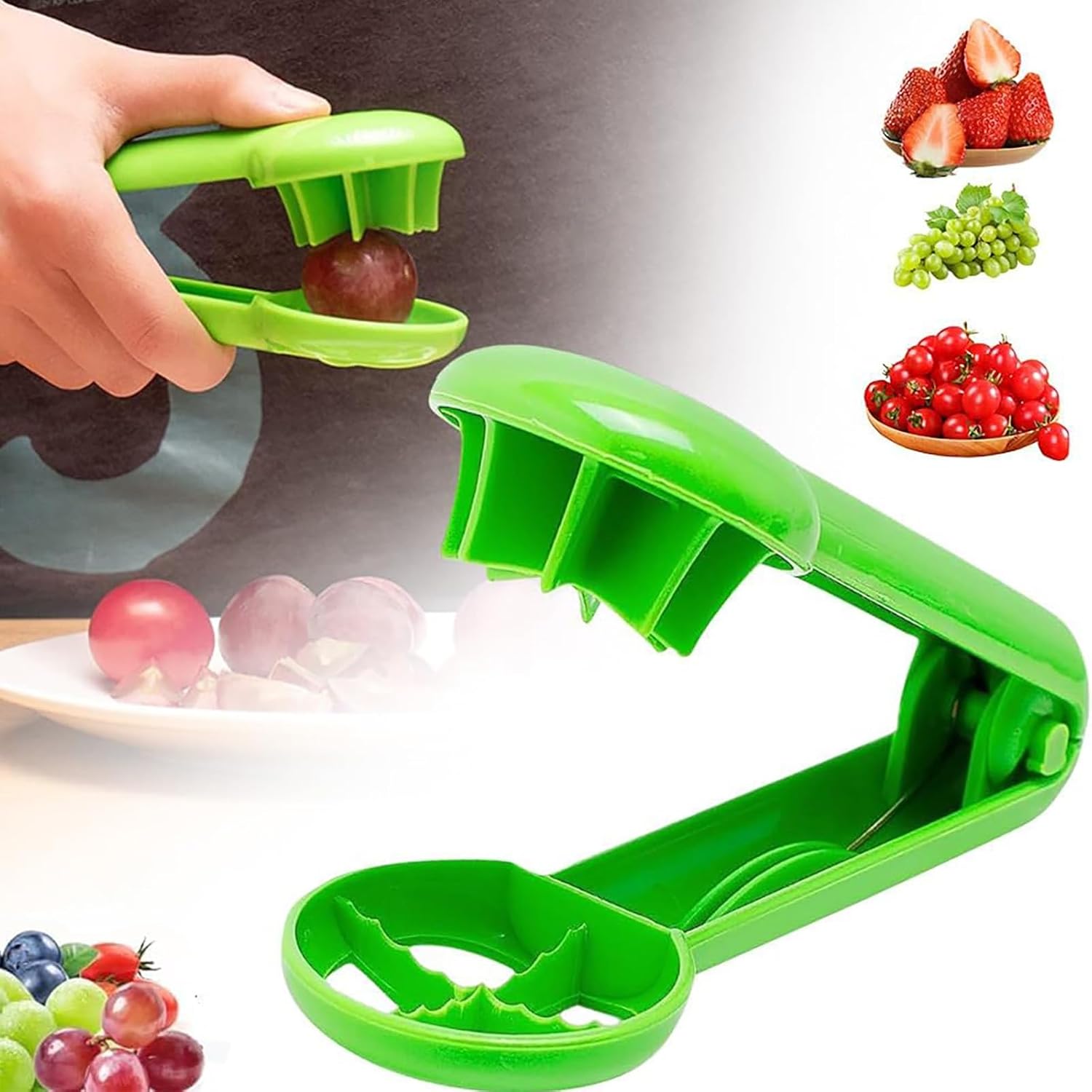 Cherry Tomato Strawberry Slicer, Quick And Easy Grape Cutter for ...