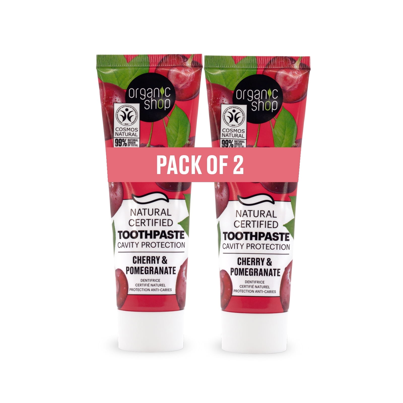 Cherry Toothpaste, Cavity Protection, Natural Ingredients, Fluoride ...