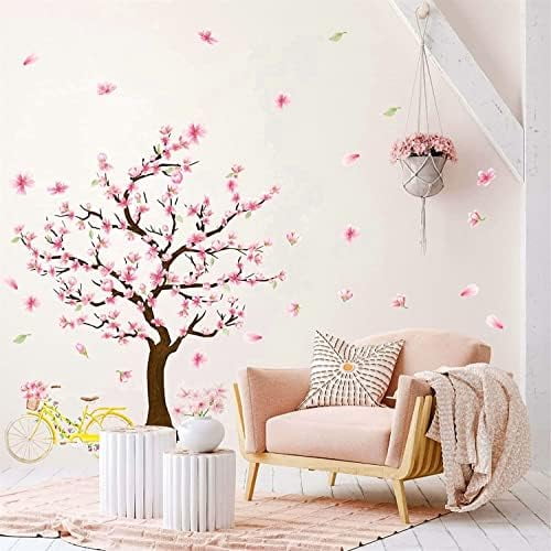 Cherry Tree Wall Sticker Cherry Blossom Tree Wall Decals Large Trees ...