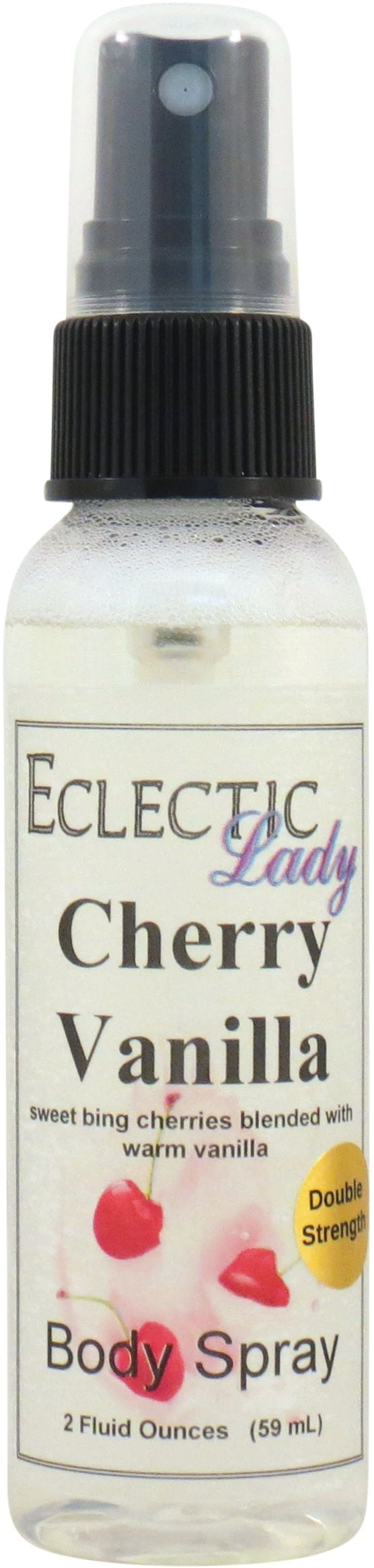 Cherry Vanilla Body Spray, Eclectic Lady, Hydrating Mist, Unisex ...