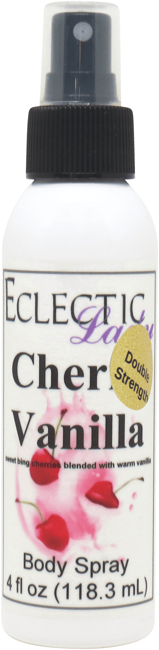 Cherry Vanilla Body Spray, Eclectic Lady, Hydrating Mist, Unisex ...
