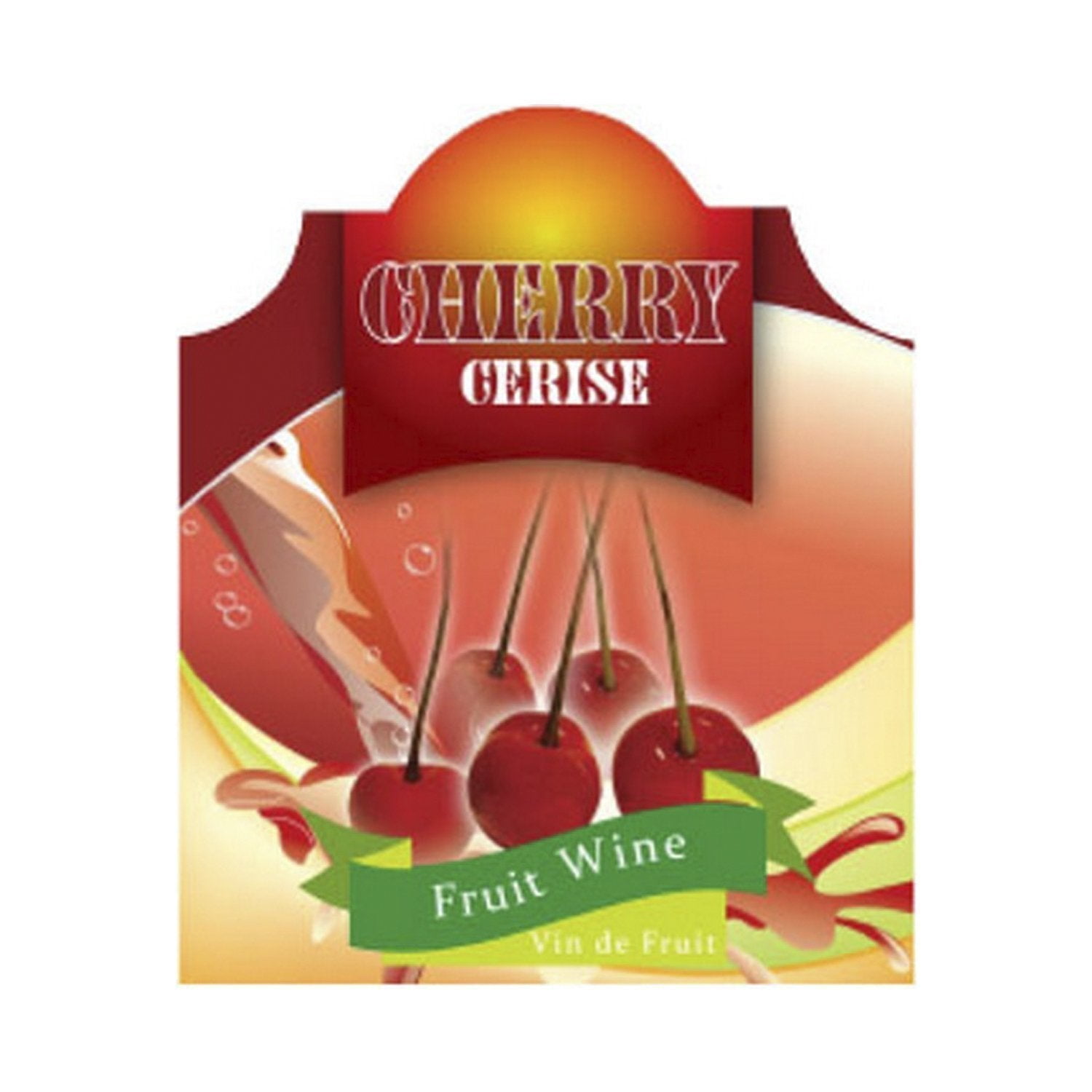 Cherry Wine Label 30 per Pack ( 4 in x 6 in | 10 cm x 15 cm) - Walmart.com