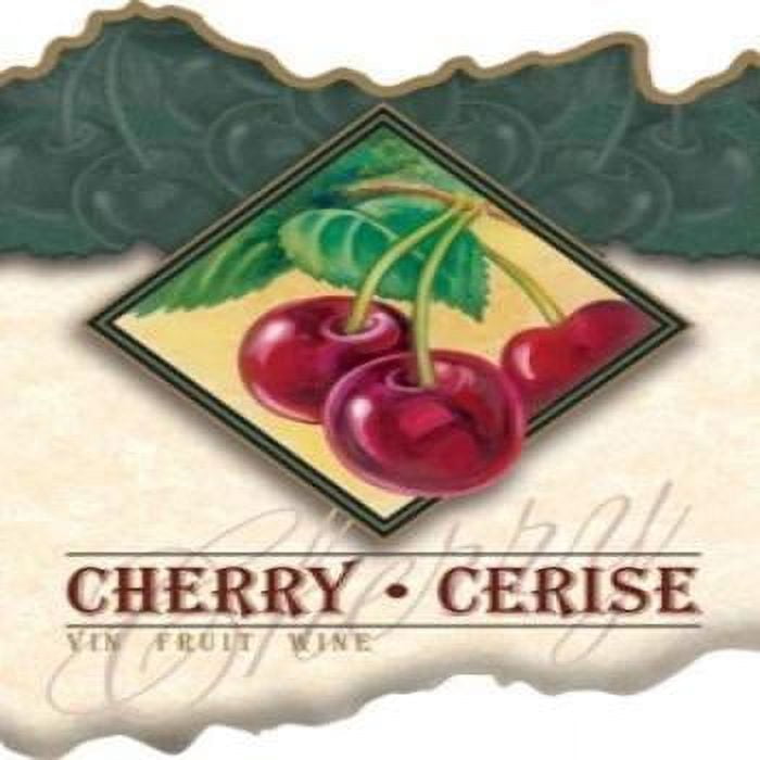 Cherry Wine Label 30 per Pack ( 4 in x 6 in | 10 cm x 15 cm) - Walmart.com