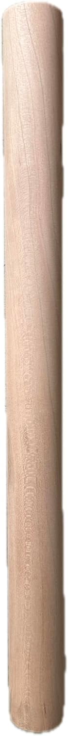 Cherry Wood Dowels Round Wooden Dowel Rods - Unfinished Hardwood Sticks ...