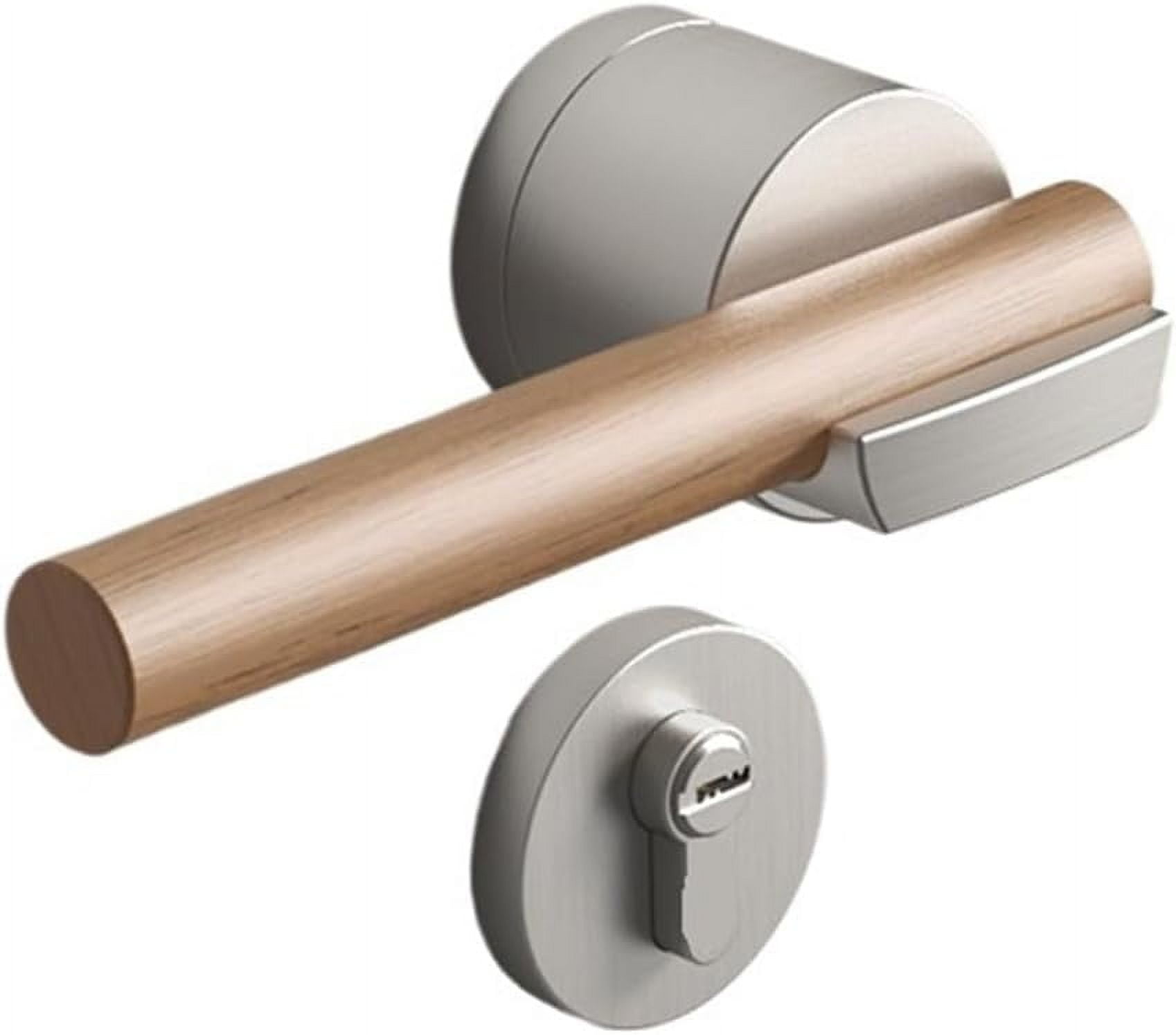 Cherry Wood Retro Interior Door Bedroom Door Lock Silent Room Door Lock ...