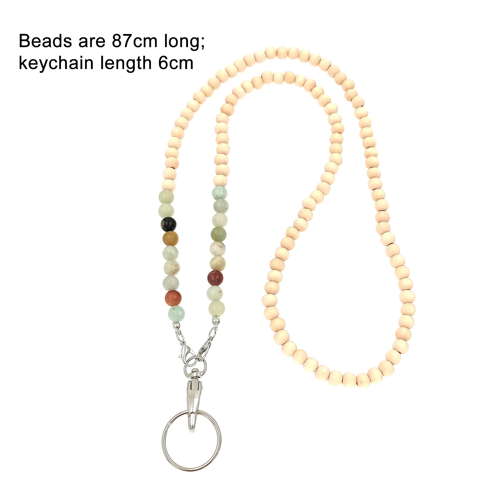 CherryHome Teachers Id Lanyard Stylish Functional Id Lanyard with Wood ...