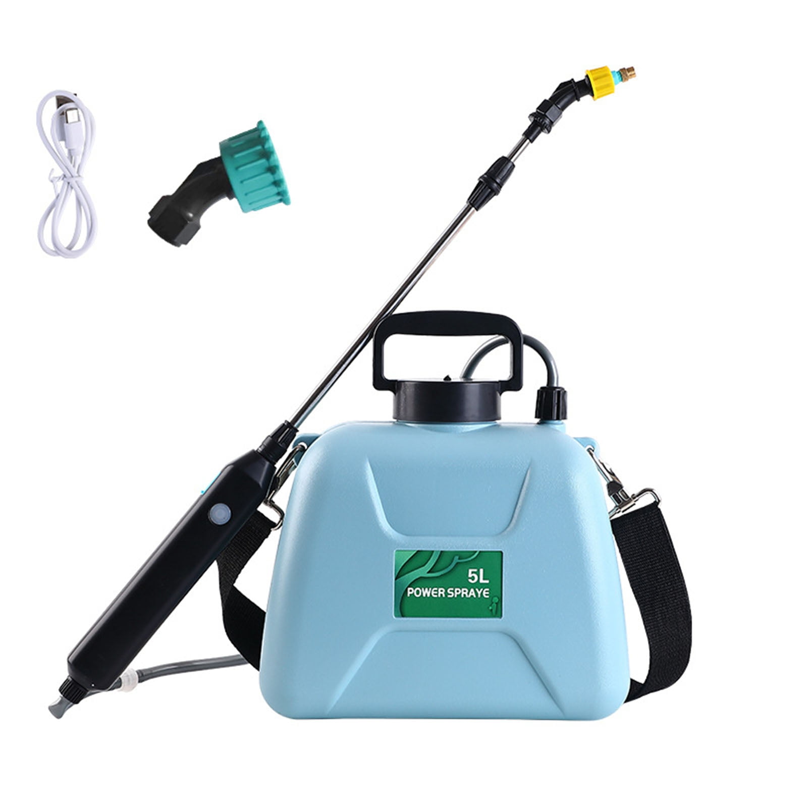 Cherryhome Battery Powered Backpack Sprayer-Compact Lawn Sprayers Lawn ...