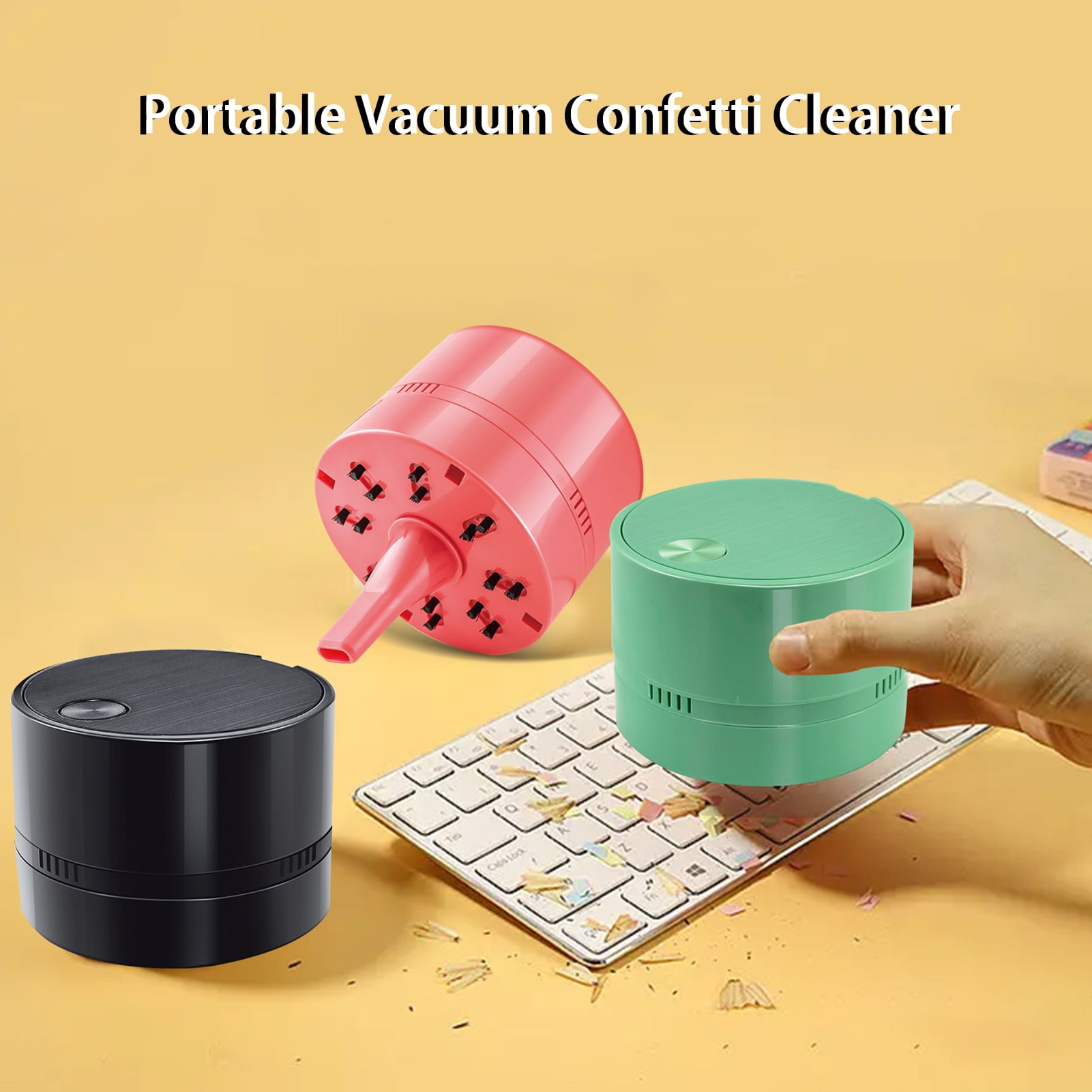 Cherryhome Desk Vacuum Cleaner for Keyboard,Upgraded Rechargeable ...