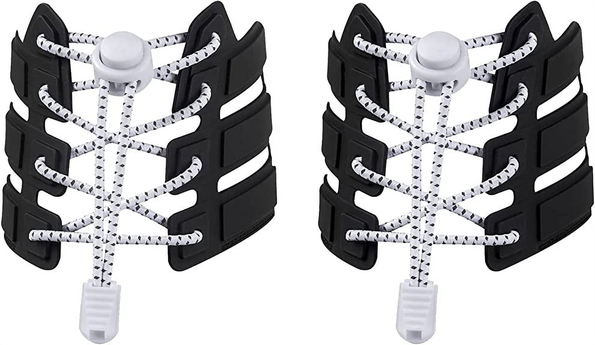 Cherryhome Tieless Elastic Shoe Laces - No Tie Shoelaces - One Size ...