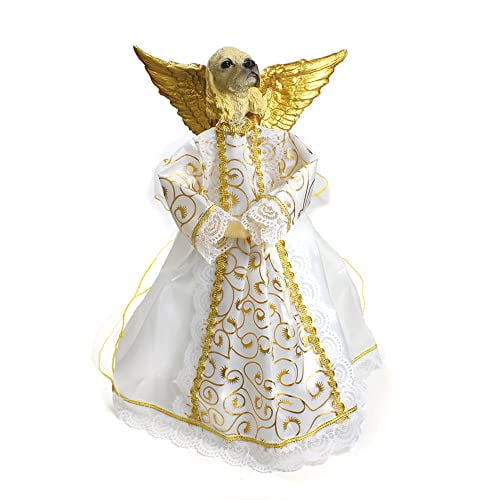 Cherubic Cocker Spaniel Angel Christmas Tree Topper - Walmart.com