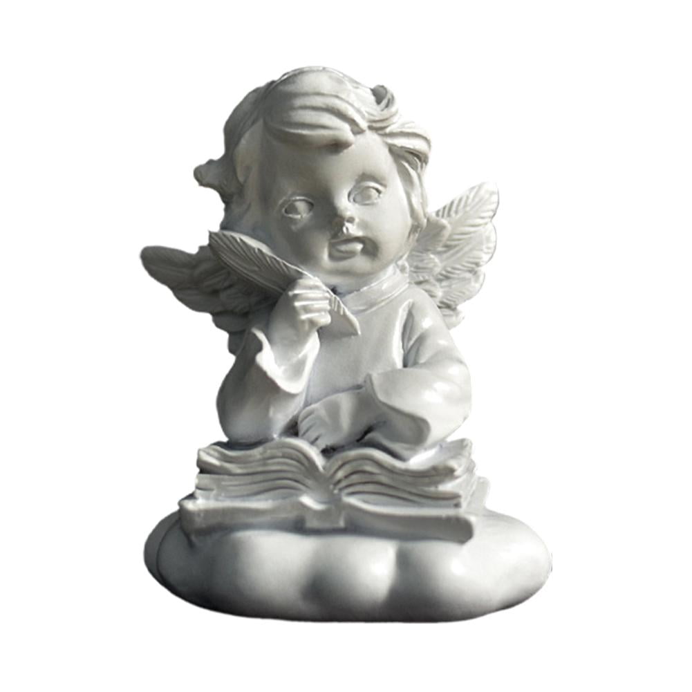 Cherubs Angels Figurine, Small Sleeping Statues Adorable Sculpture ...