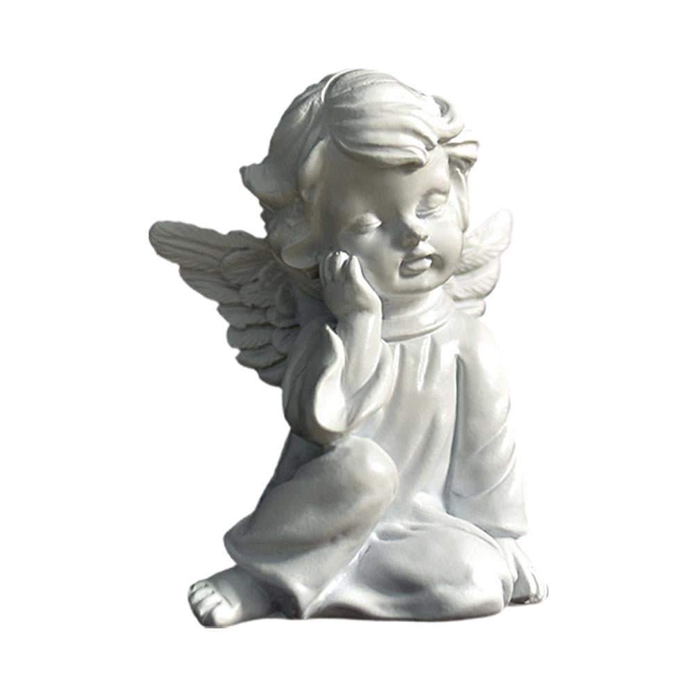 Cherubs Angels Figurine, Small Sleeping Statues Adorable Sculpture ...