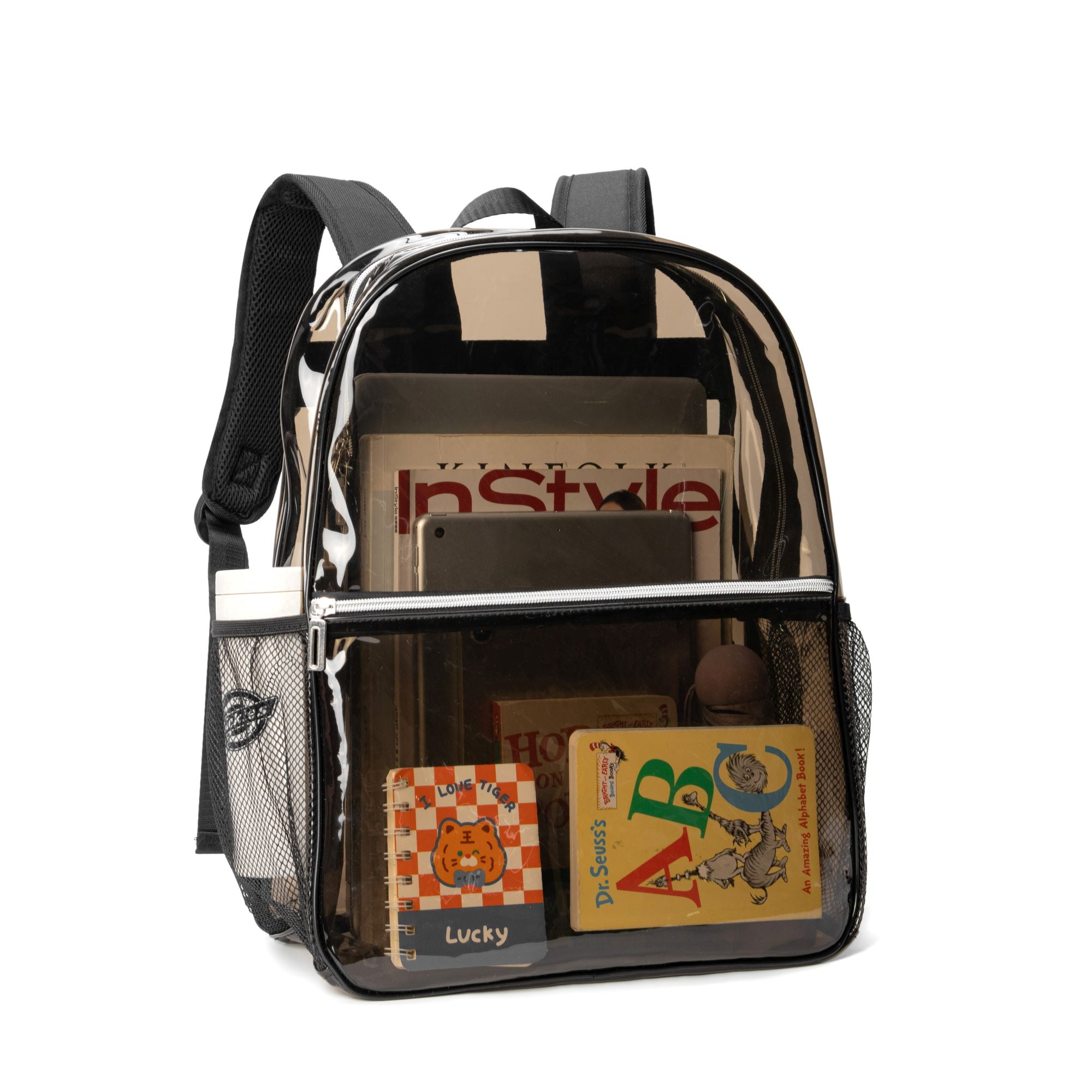 Cheruty Clear TPU Backpack, Transparent, Weatherproof for School ...