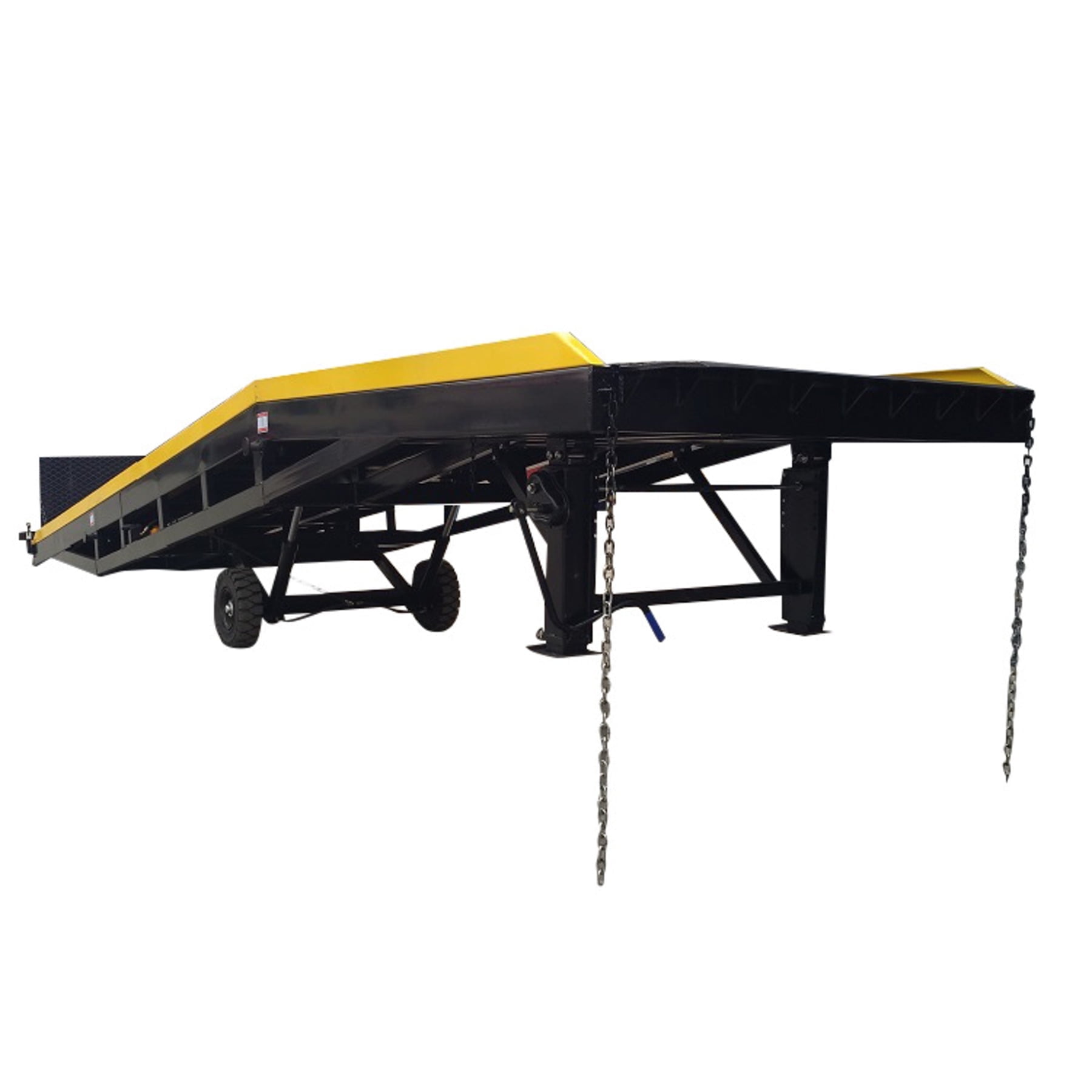 Chery Industrial 18,000 lb. Capacity Portable Loading Dock Ramps Yard ...