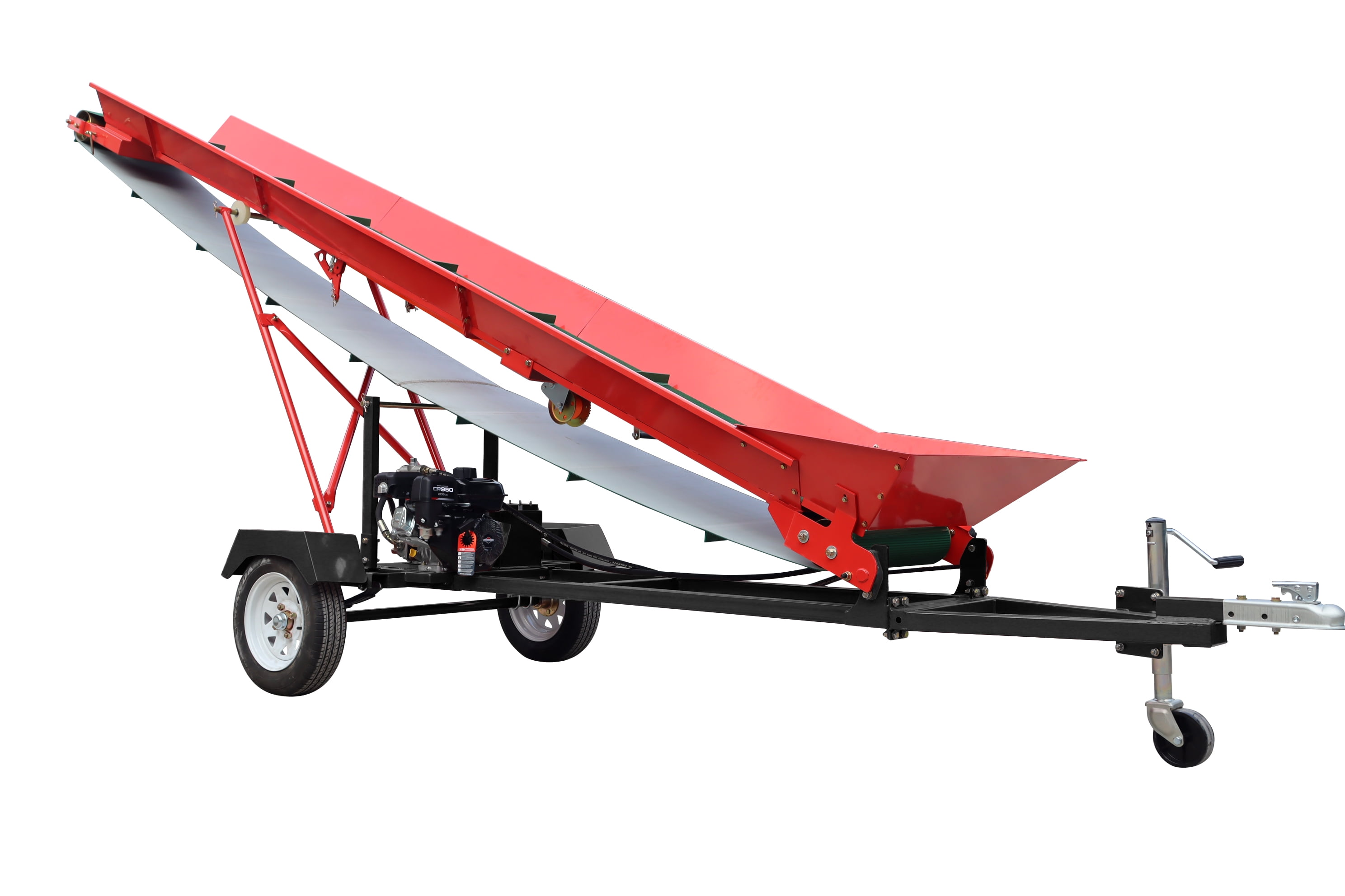 Chery Industrial 6.5HP Heavy-Duty Firewood Conveyor Hydraulic Driven ...