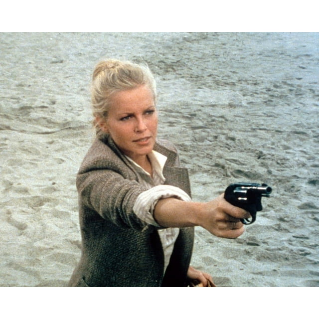 Cheryl Ladd Points Gun On Beach 24X36 Classic Hollywood Poster Charlie ...