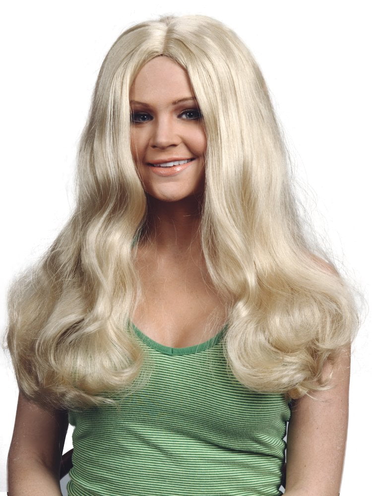 Cheryl Ladd color DARK BLONDE - Enigma Wigs Charlie Angel 70s Long Wavy ...