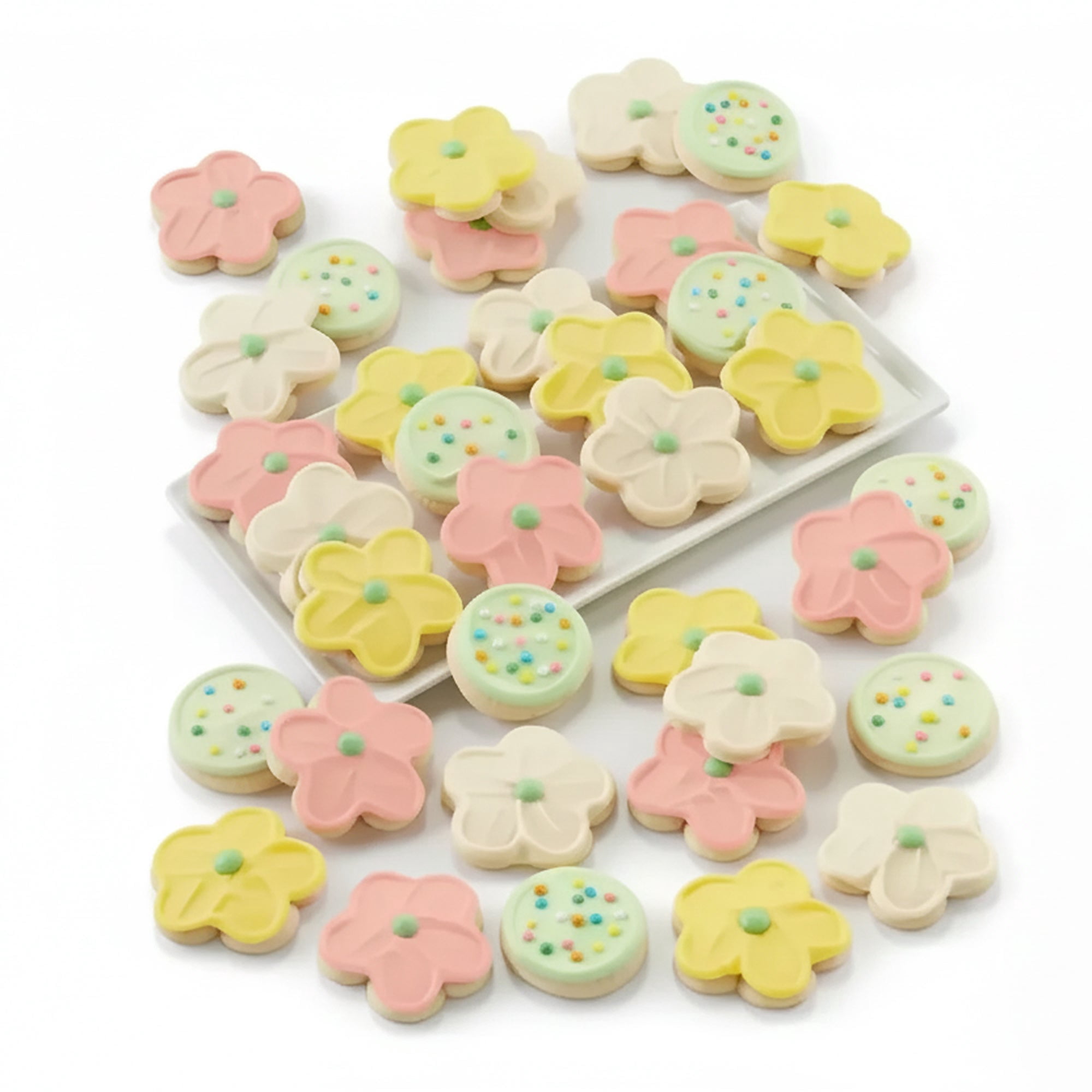 Cheryl's Cookies® Cookie Gift Baskets, Spring Cookie Gift Box w/ 36 ...