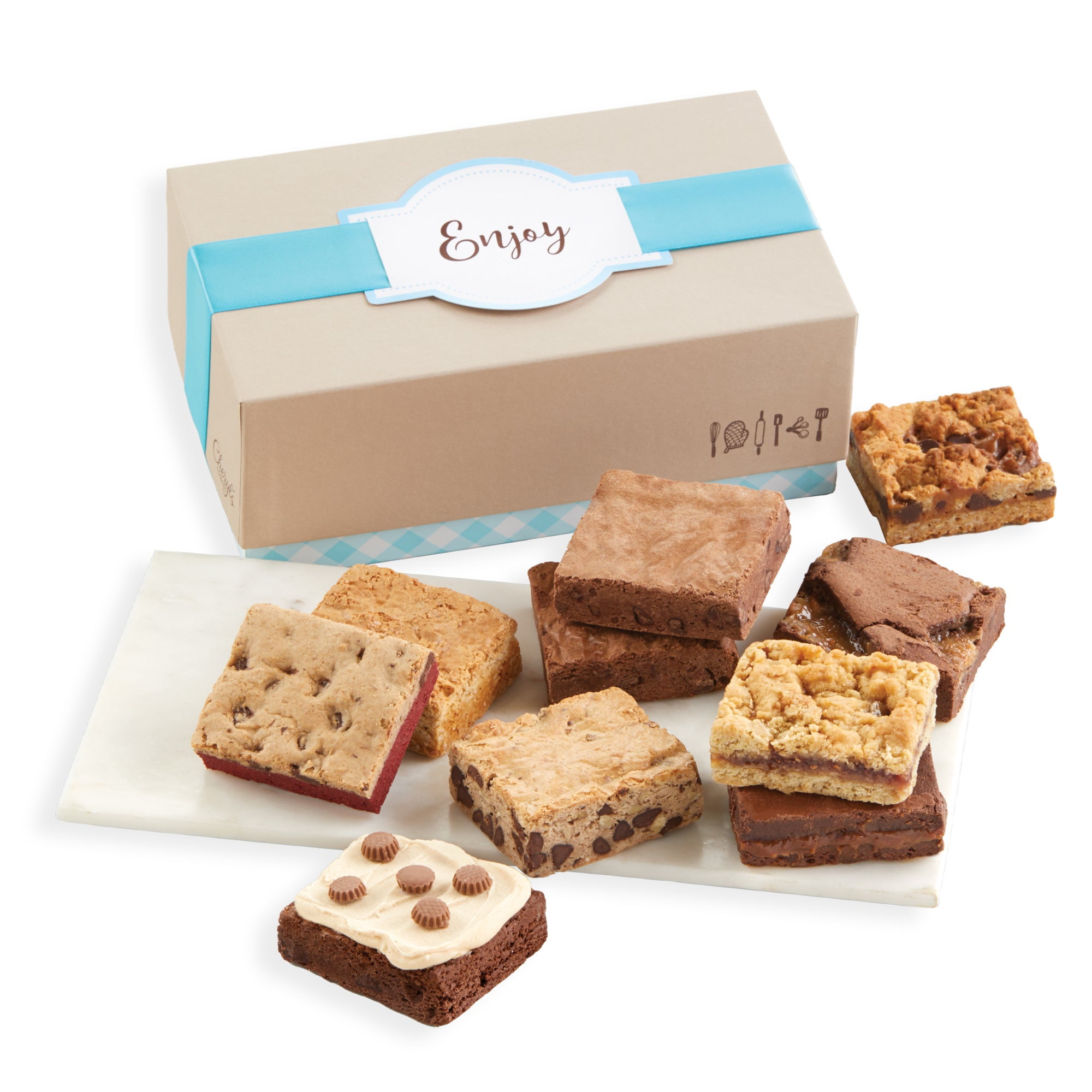 Cheryl's Cookies® Brownie Gift Box w/ 10 Assorted Brownies ...