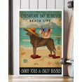 Chesapeake Bay Retriever Beach Life Sandy Toes And Salty Kisses Dog ...