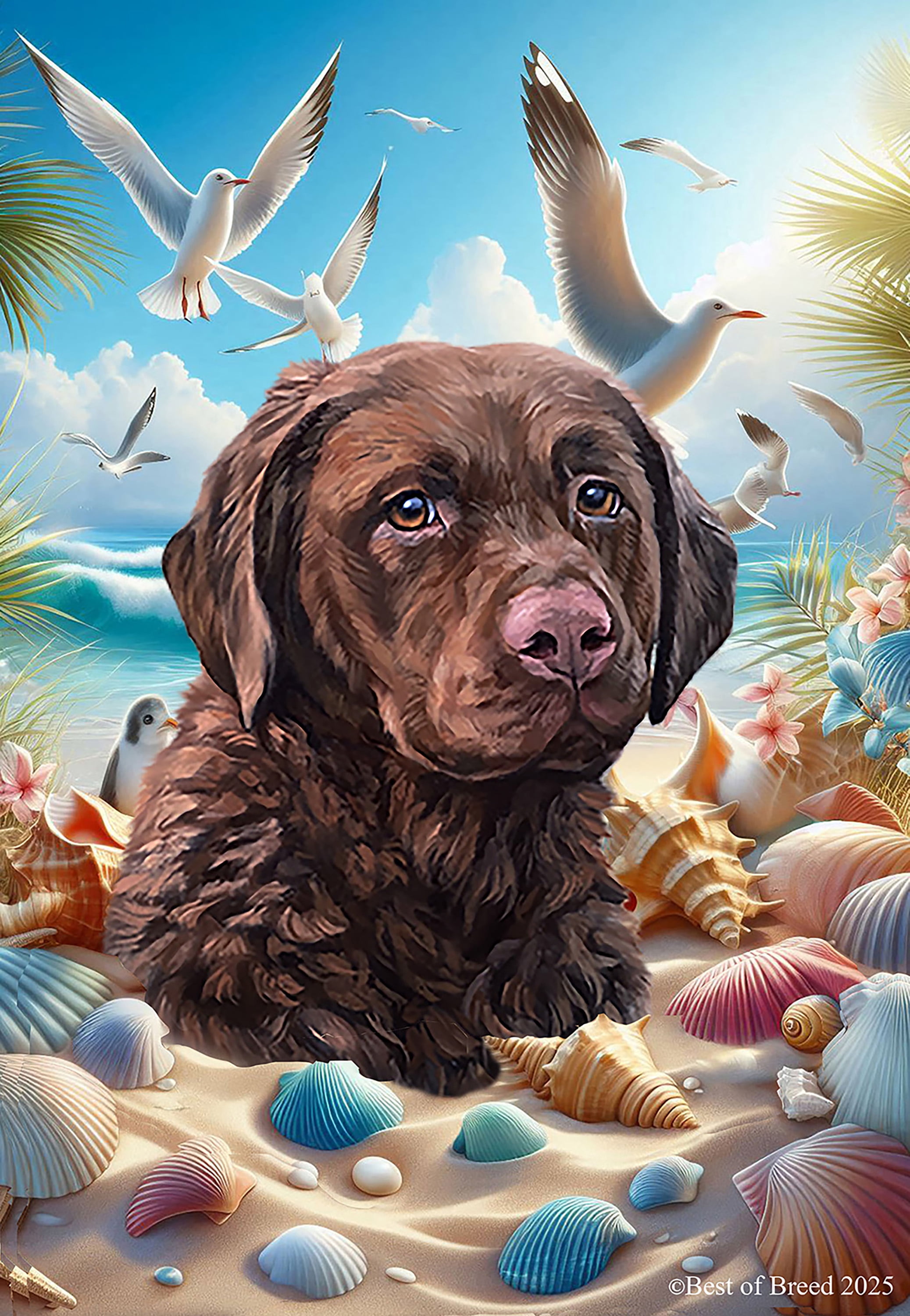 Chesapeake Bay Retriever - Best of Breed Summer Beach Outdoor House ...