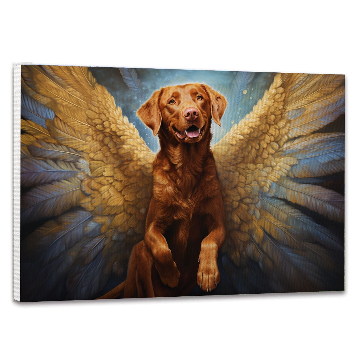 Chesapeake Bay Retriever Dog Memory Canvas Wall Made In USA Pet ...