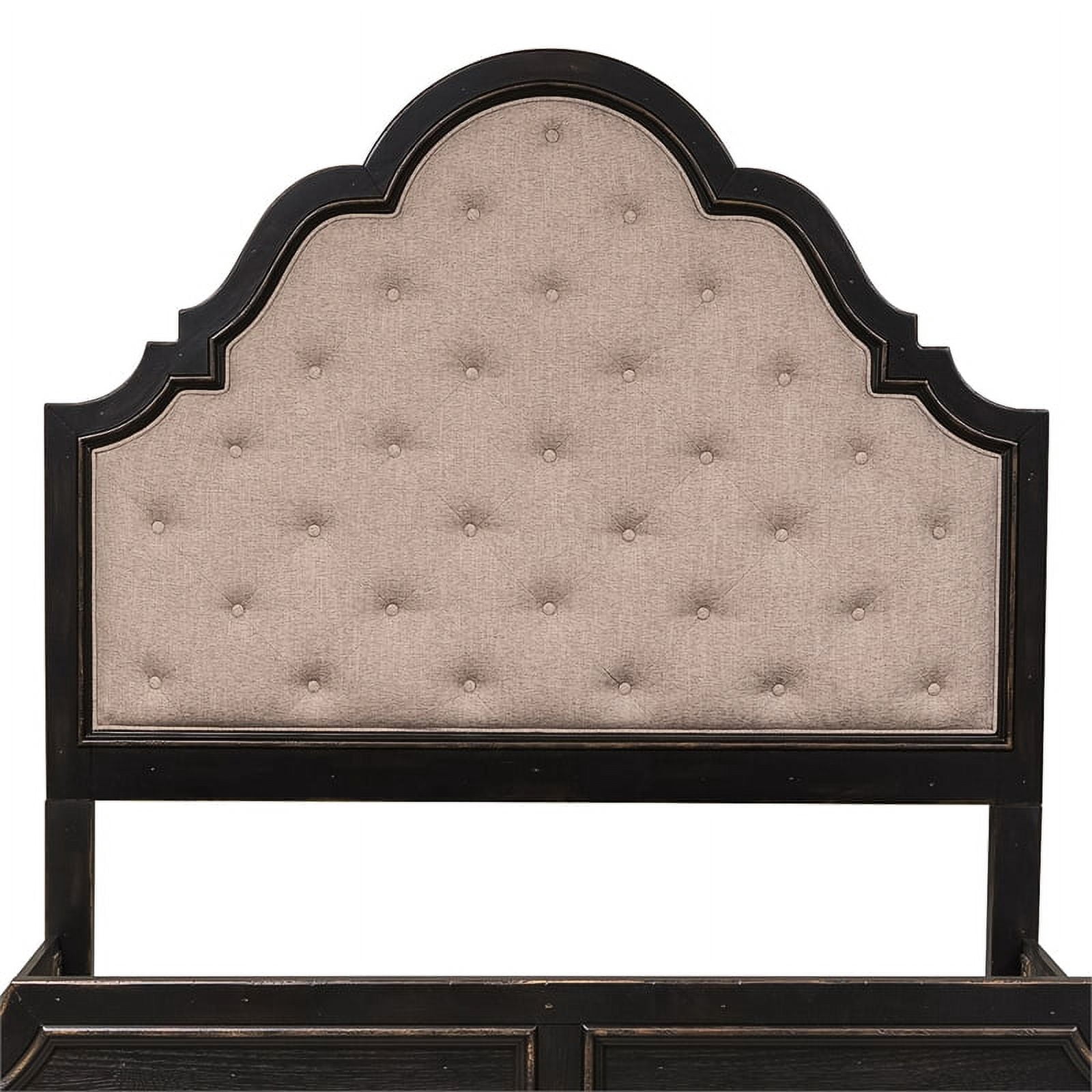 Chesapeake Black Queen Uph Headboard - Walmart.com